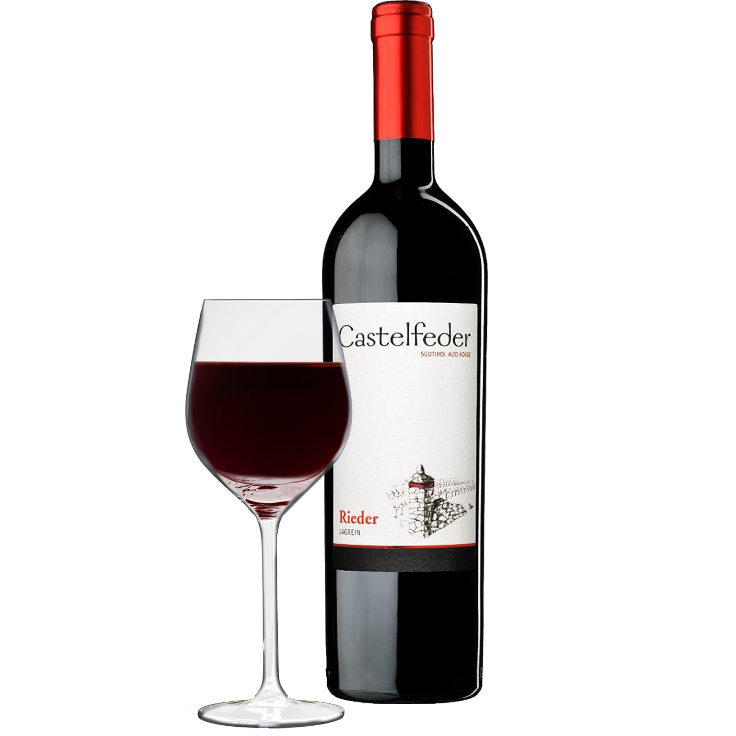 Italienischer Rotwein Castelfeder Rieder Lagrein 2021 | Vinum Nobile