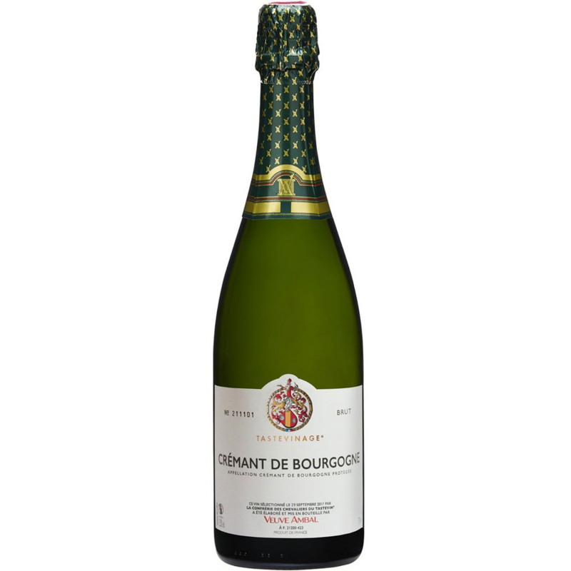 Tastevinage Crémant de Bourgogne Veuve Ambal